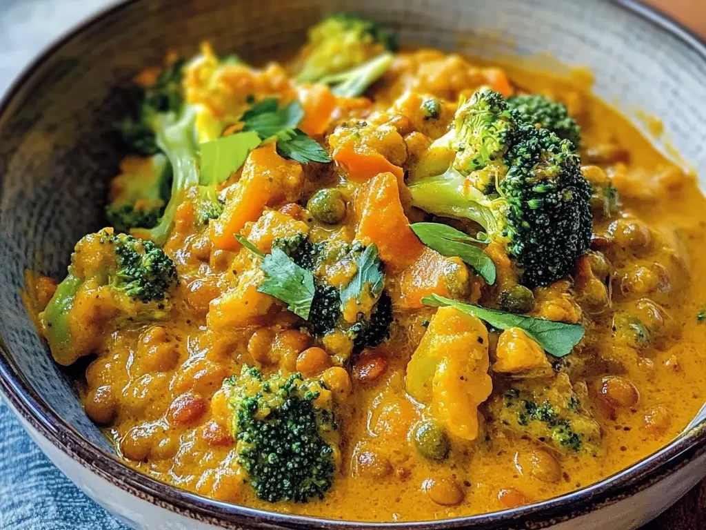 Brokkoli Reis Curry